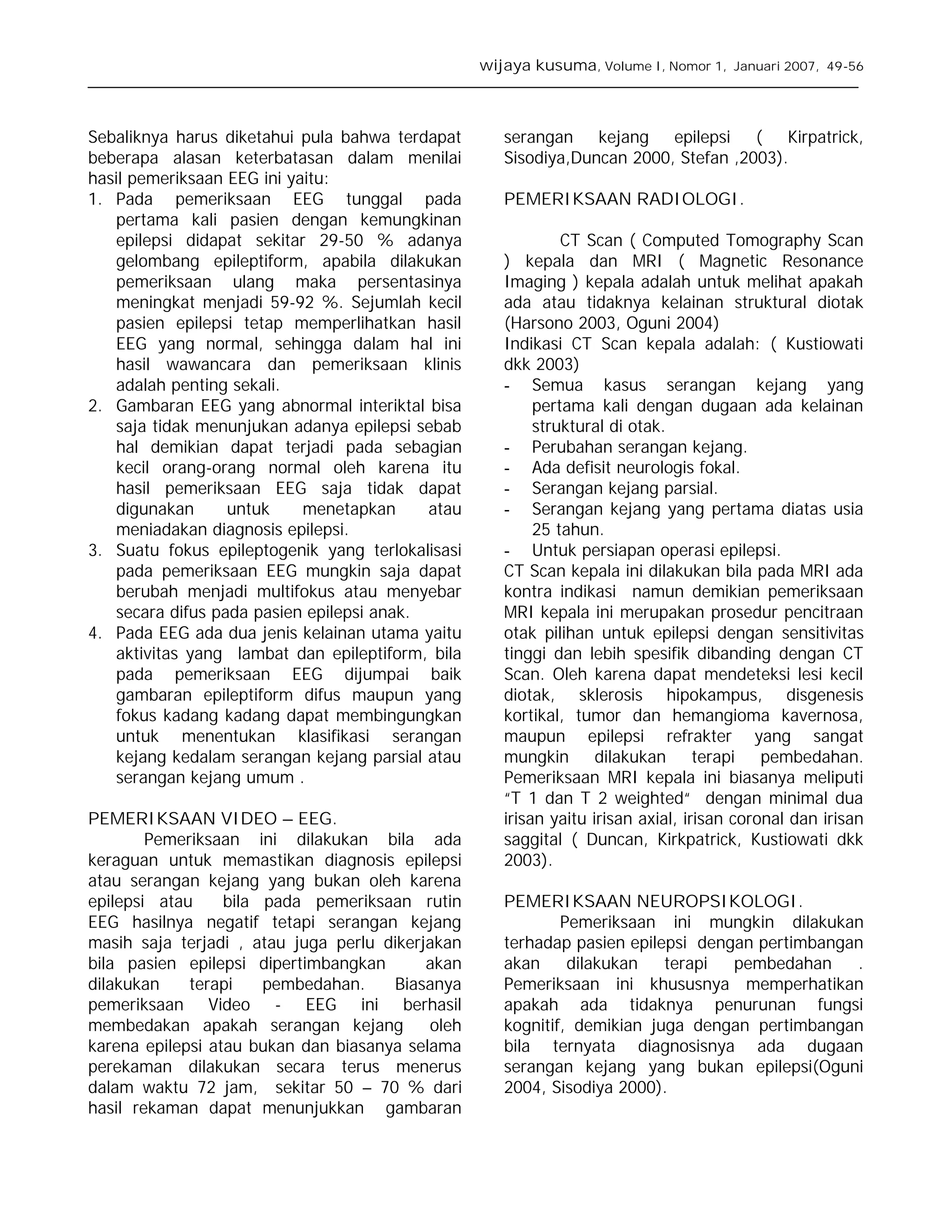 Diagnosis epilepsi utoyo sunaryo | PDF