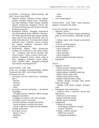 Diagnosis epilepsi utoyo sunaryo | PDF