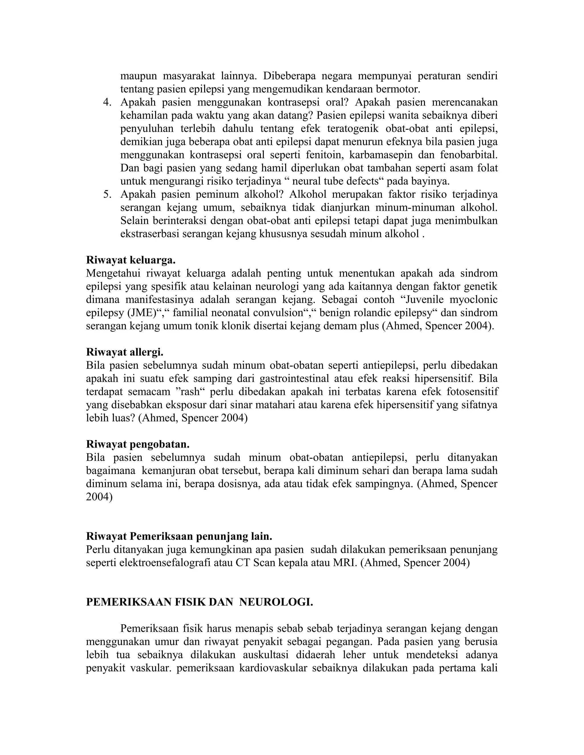 Diagnosis epilepsi lengkap | DOC