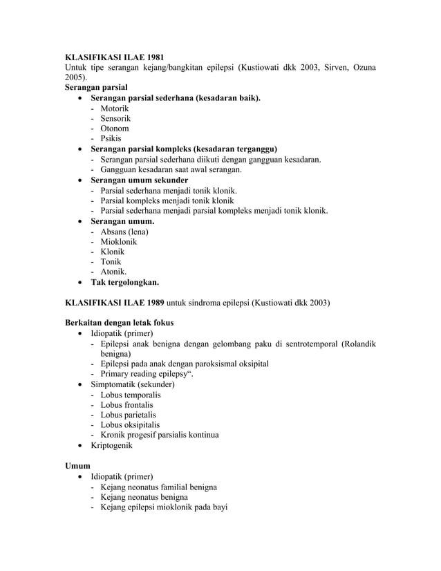 Diagnosis epilepsi lengkap | PDF