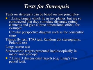 Diagnosis evaluation in strabismus | PPT