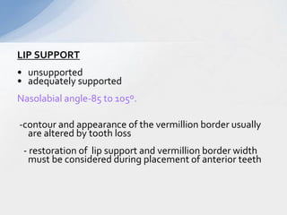 Diagnosis in complete denture | PPTX