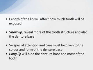 Diagnosis in complete denture | PPTX