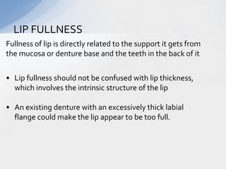Diagnosis in complete denture | PPTX
