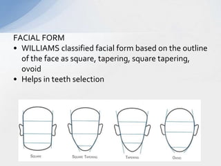 Diagnosis in complete denture | PPT
