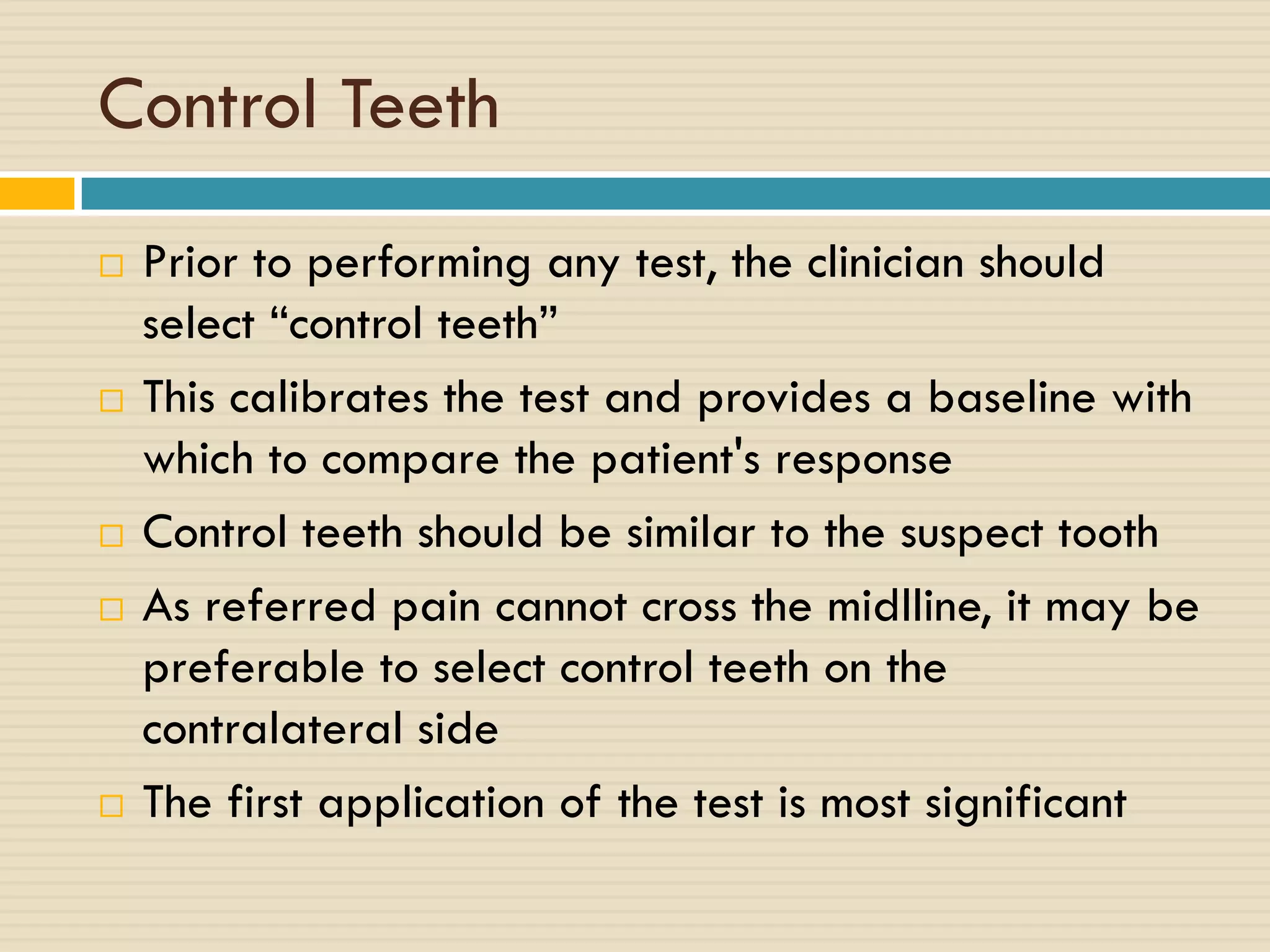 Diagnosis in Endodontics | PDF