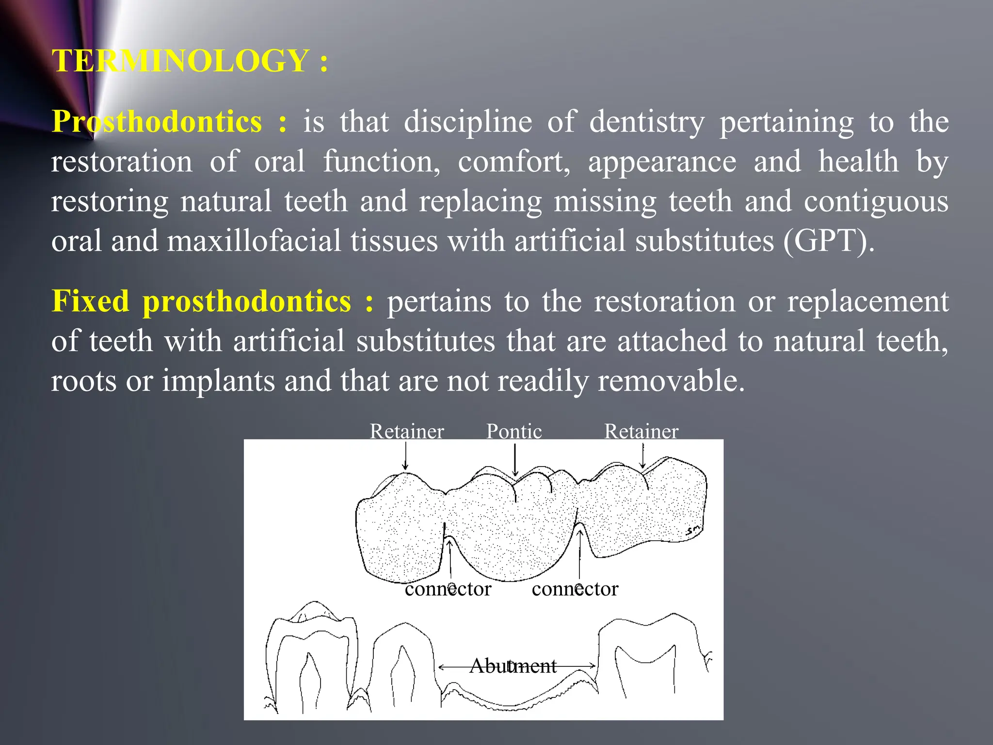 Diagnosis and treatment planning in FPD Final.ppt