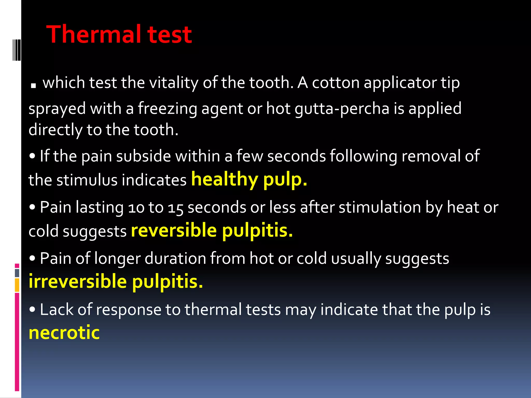 Diagnosis in operative dentistry | PPT