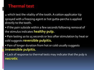 Diagnosis in operative dentistry | PPT