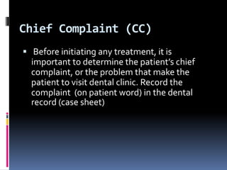 Diagnosis in operative dentistry | PPT