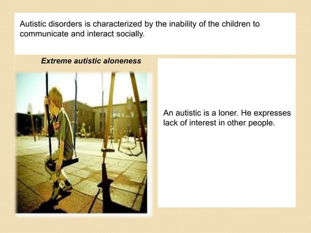 Diagnosis &management of autistic spectrum disorders | PPTX