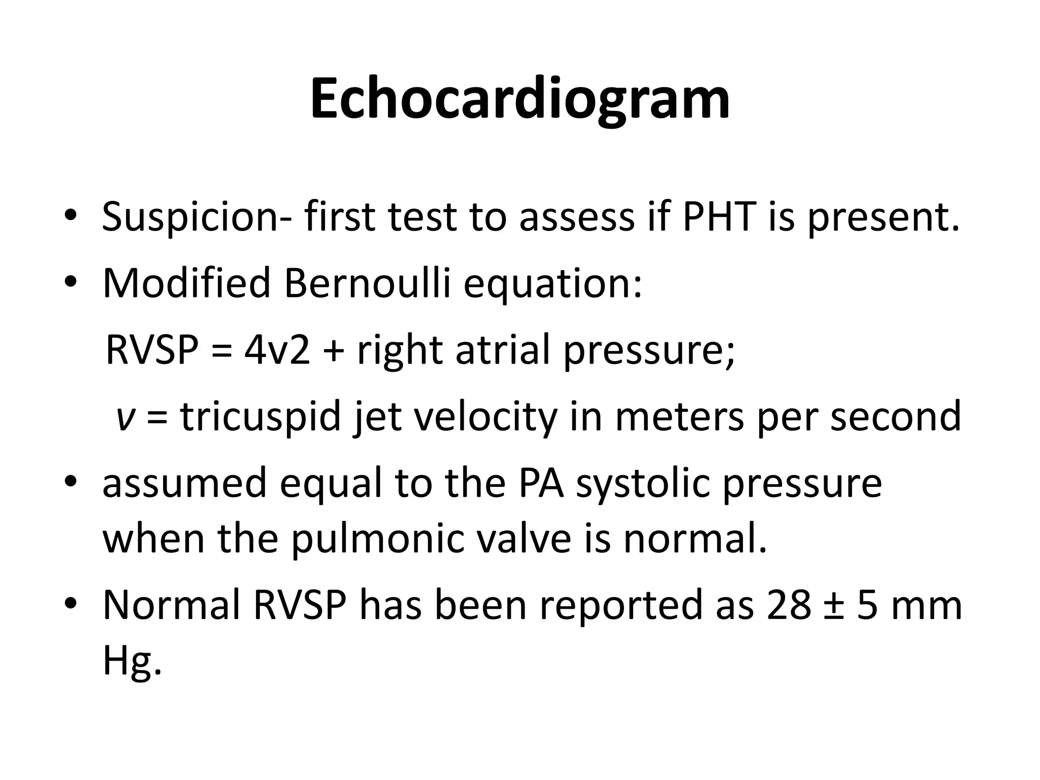 DIAGNOSIS & MANAGEMENT OF PULMONARY HYPERTENSION | PPTX