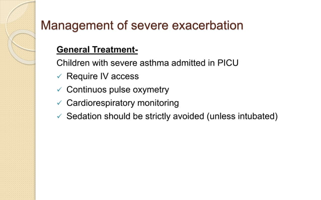 Diagnosis & management of status asthmaticus | PPTX