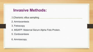 DIAGNOSIS MODALITIES OF PREGNANCY.pptx