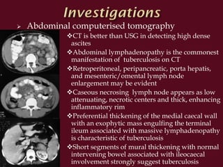 Diagnosis of abdominal tuberculosis | PDF