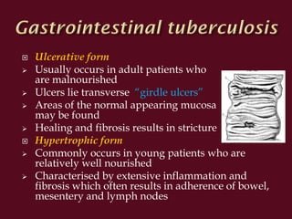 Diagnosis of abdominal tuberculosis | PDF | Digestive Disorders ...