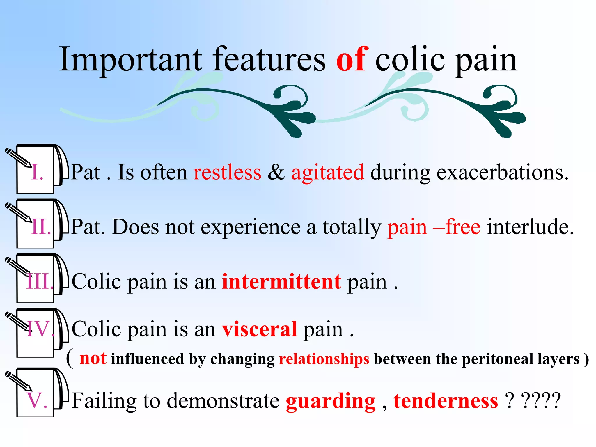 Diagnosis of acute abdominal pain hegazy | PPT