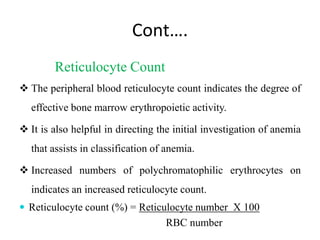 Diagnosis of anemia by history, physical and lab diagnosis (3).pptx