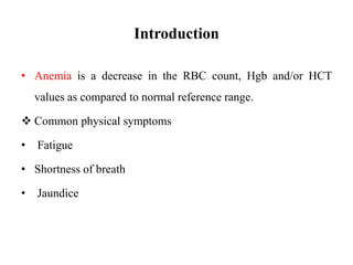 Diagnosis of anemia by history, physical and lab diagnosis (3).pptx