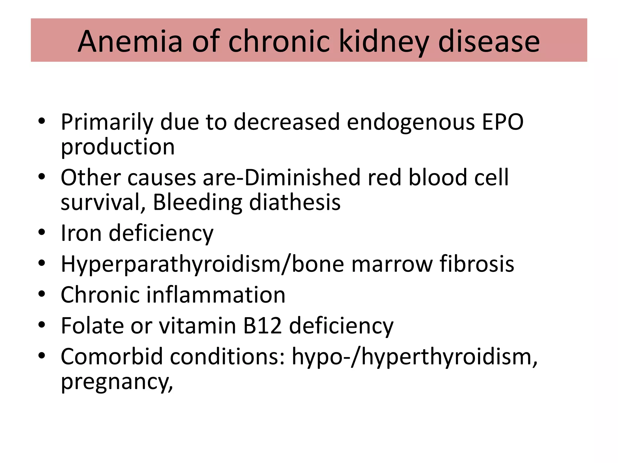 Diagnosis of Anemia | PPTX