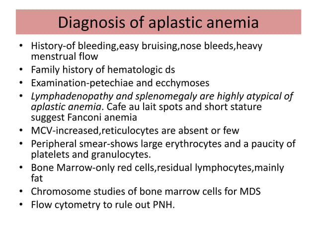 Diagnosis of Anemia | PPTX