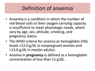 Anemia Definition: What Causes Anemia – UROTAM