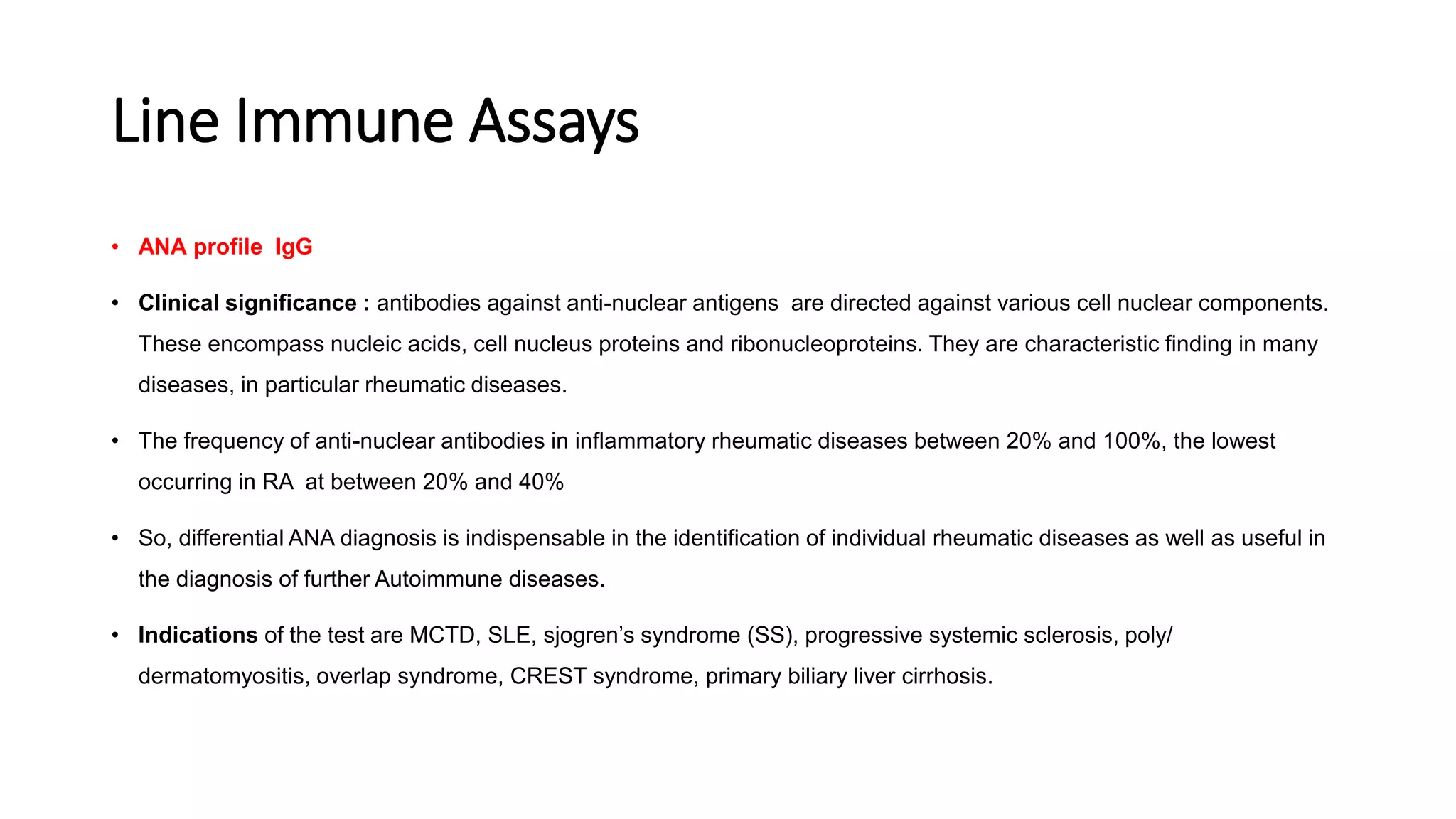 Diagnosis of autoimmune diseases | PPTX