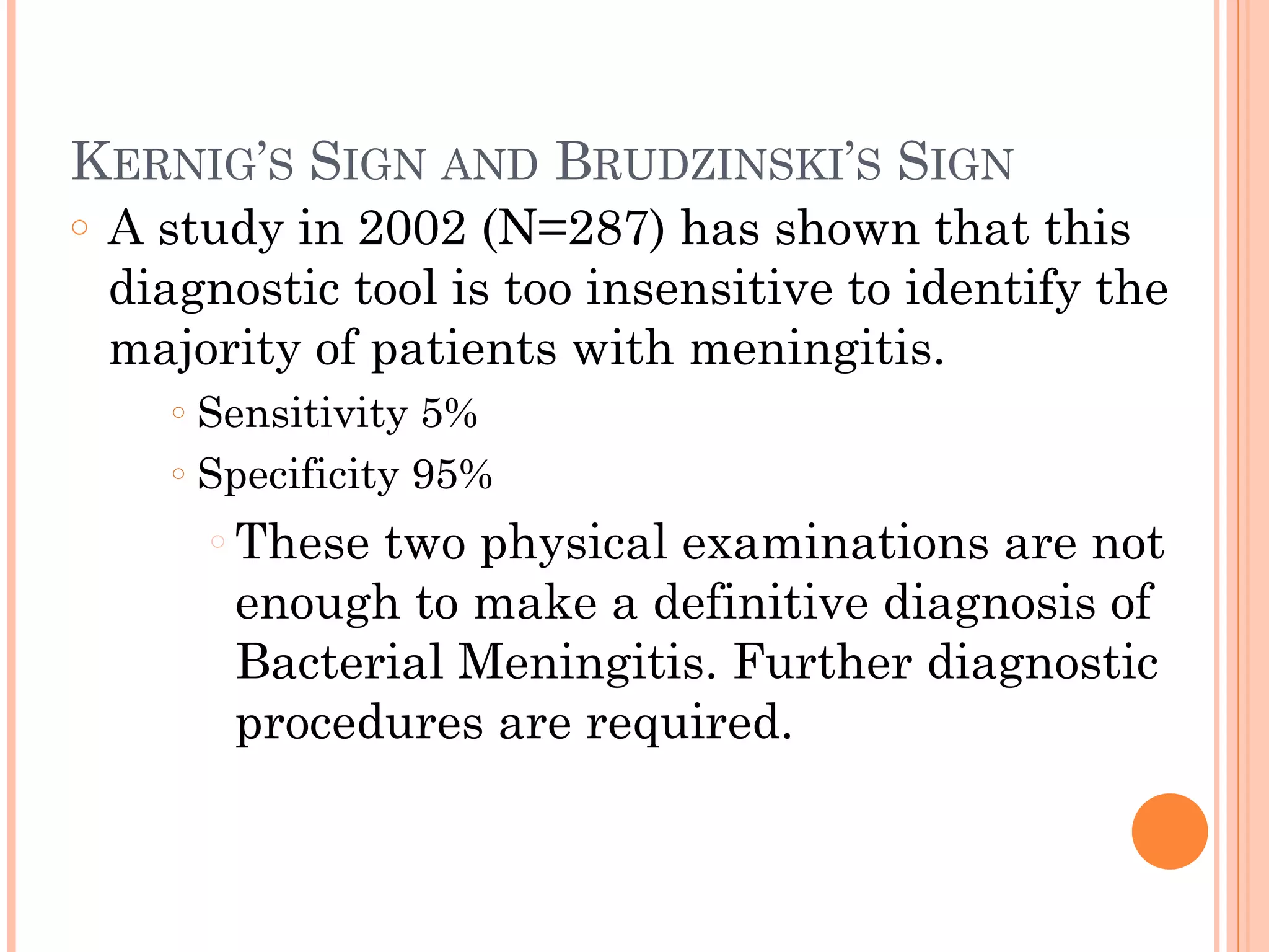 Diagnosis of bacterial meningitis | PDF | Brain and Nervous System ...