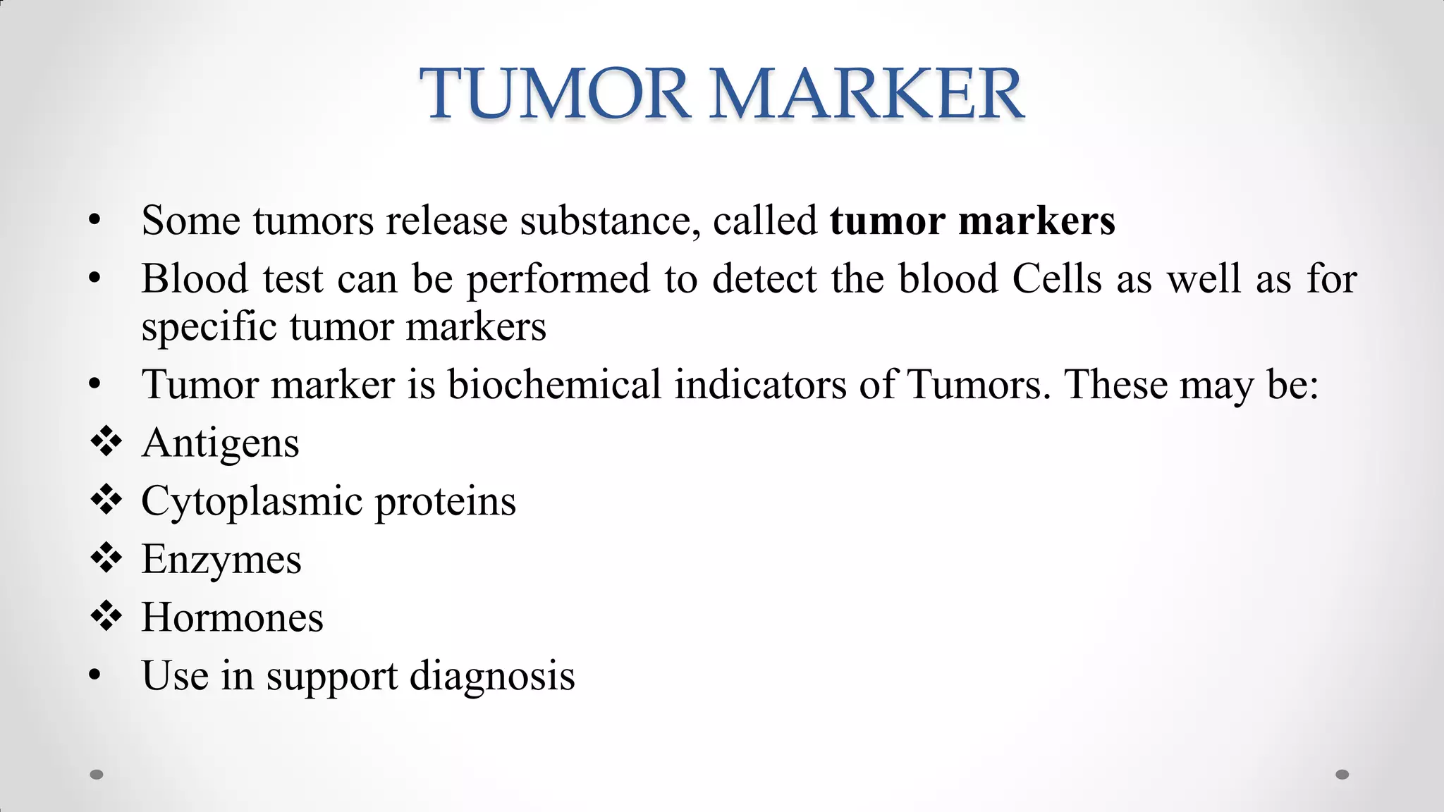 Diagnosis of cancer | PDF