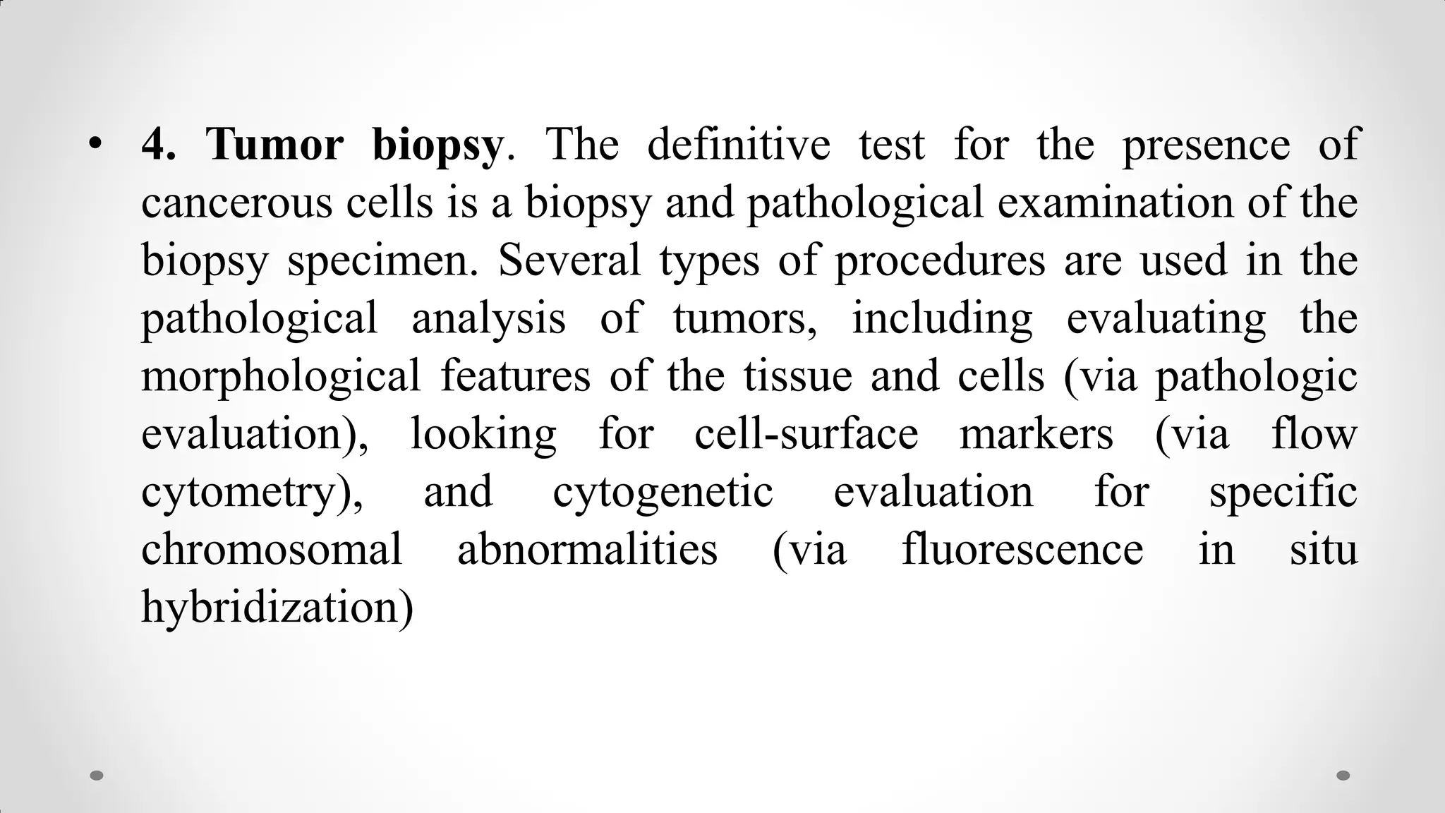 Diagnosis of cancer | PDF