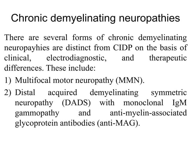 Diagnosis of CIDP | PPT