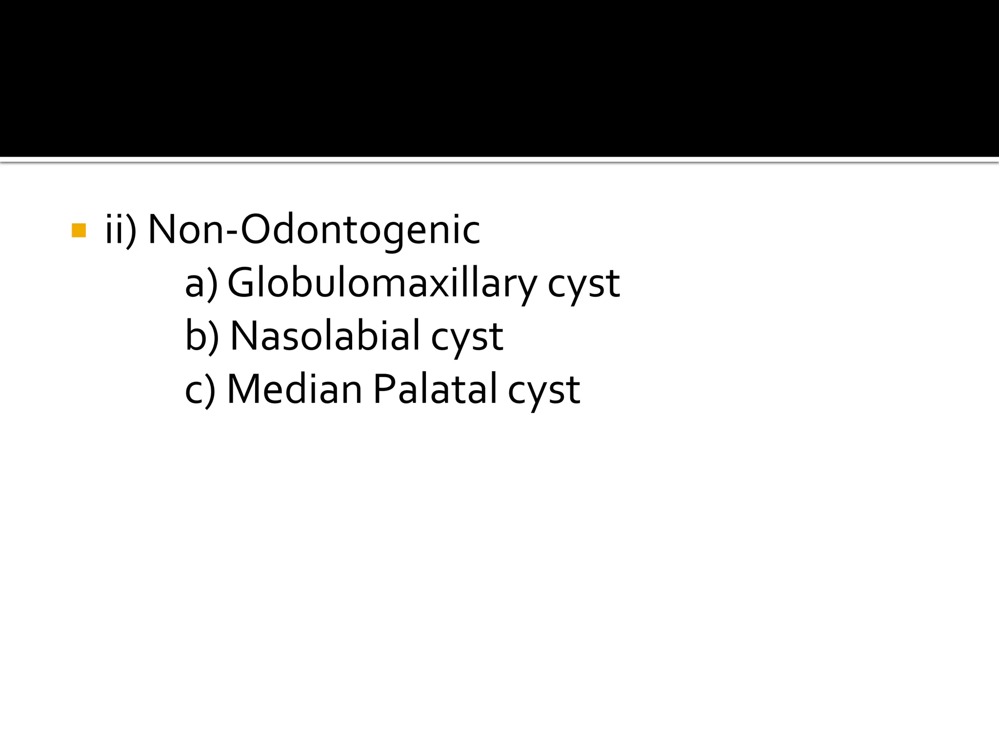 Diagnosis of cysts in oral cavity | PPTX
