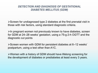 Diagnosis of diabetes mellitus | PDF