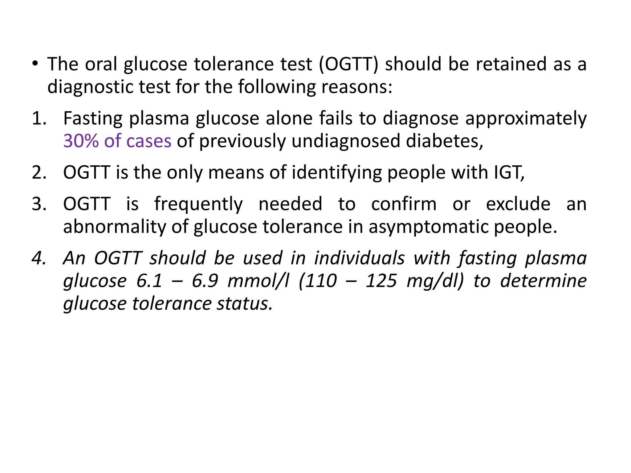 Diagnosis of Diabetes Mellitus | PPTX