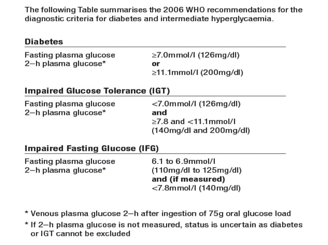 Diagnosis of Diabetes Mellitus | PPTX