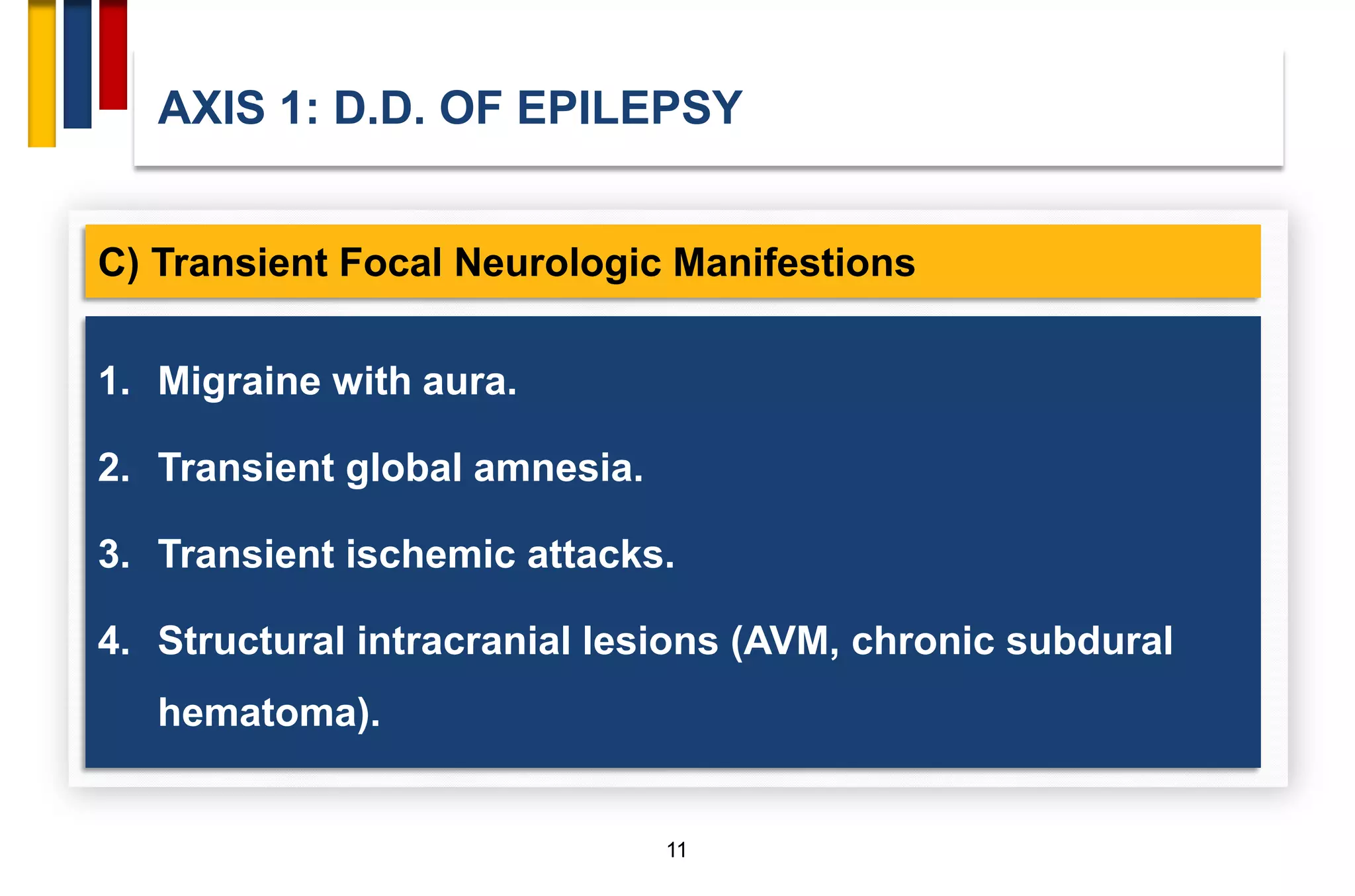 Diagnosis of epilepsy | PDF | Brain and Nervous System Disorders ...