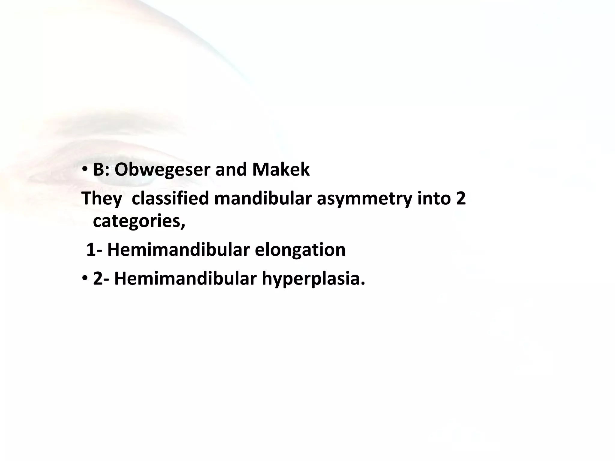 Diagnosis of facial asymmetry bakri | PPT