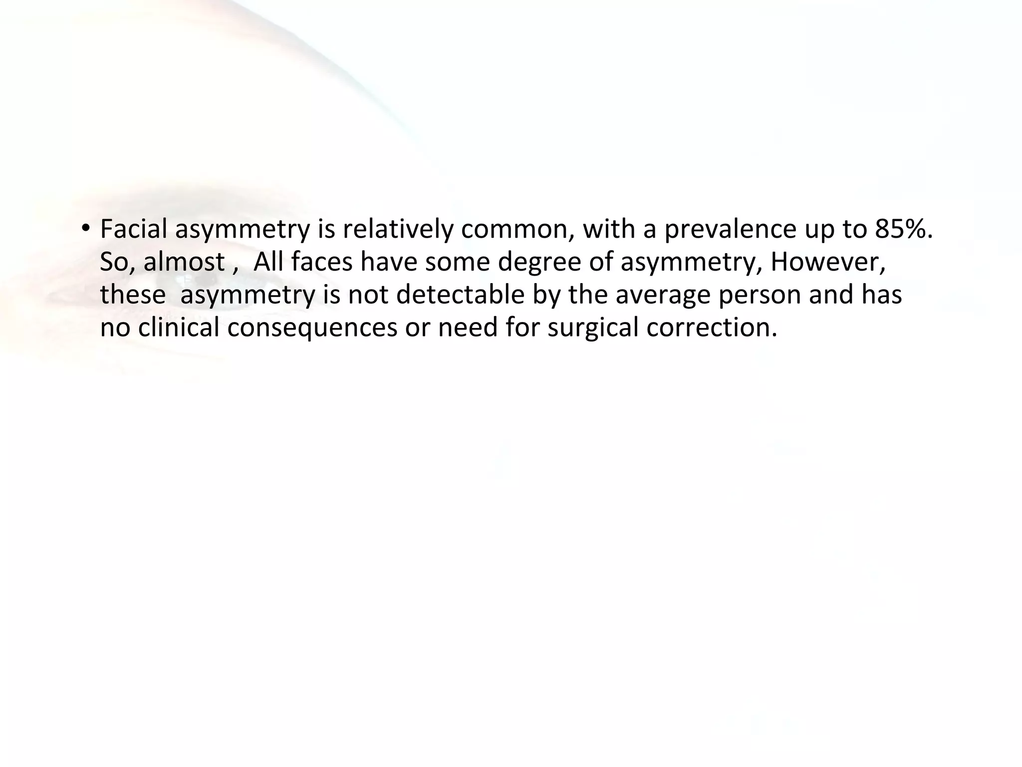 Diagnosis of facial asymmetry bakri | PPT