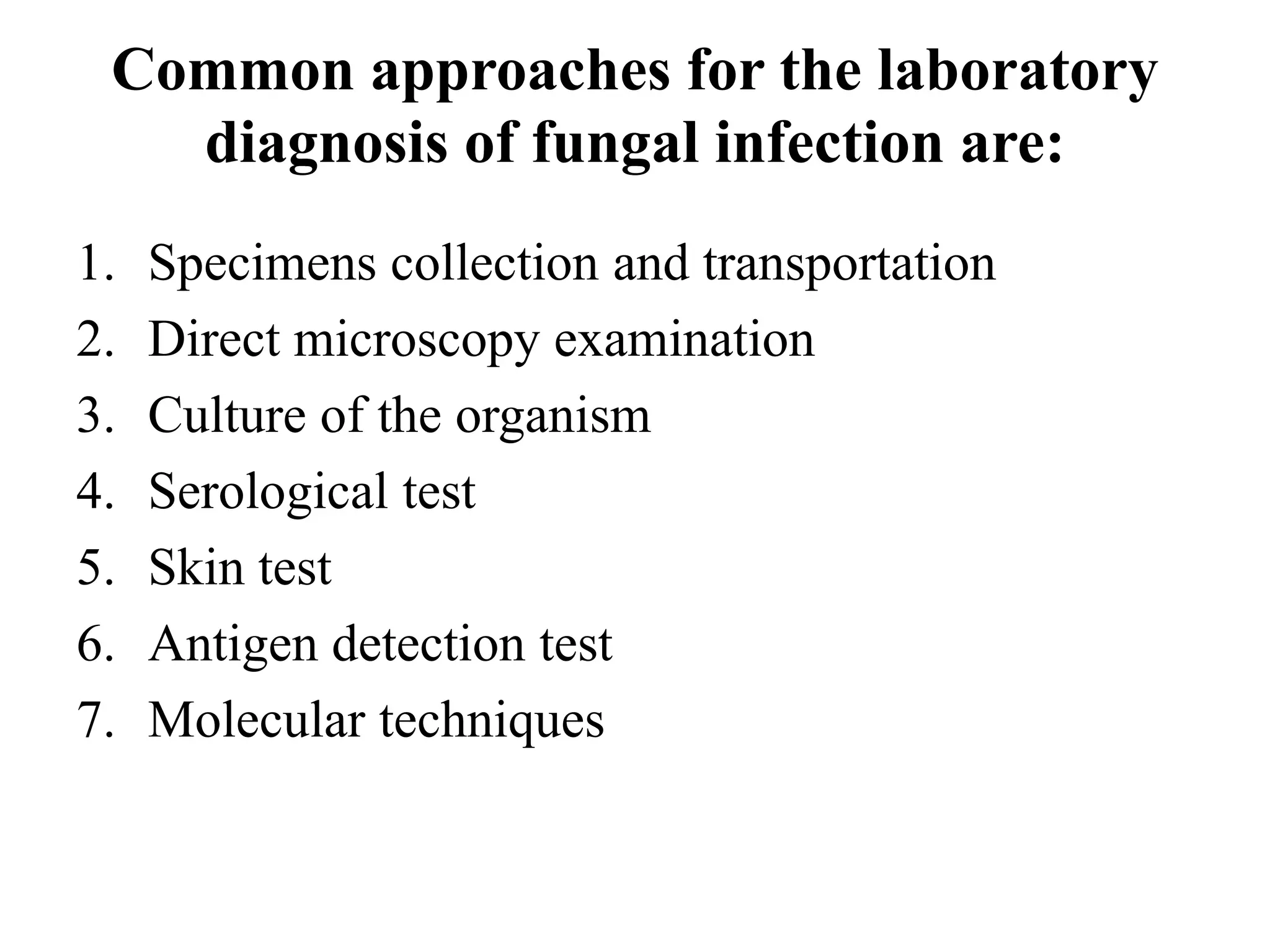 Diagnosis of fungal disease by Dr. Manoj karki | PPT