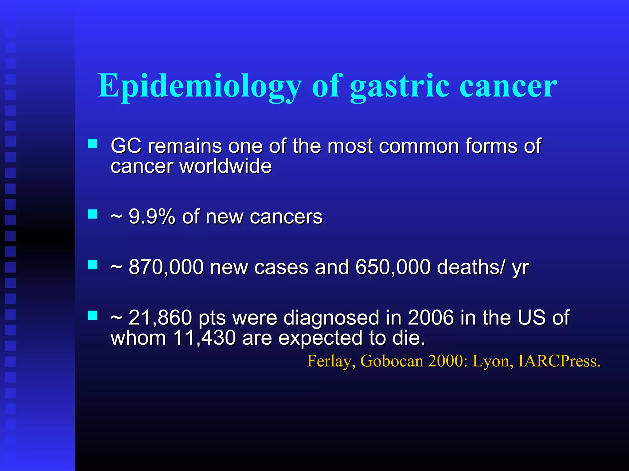 Diagnosis of gastric cancer | PPT