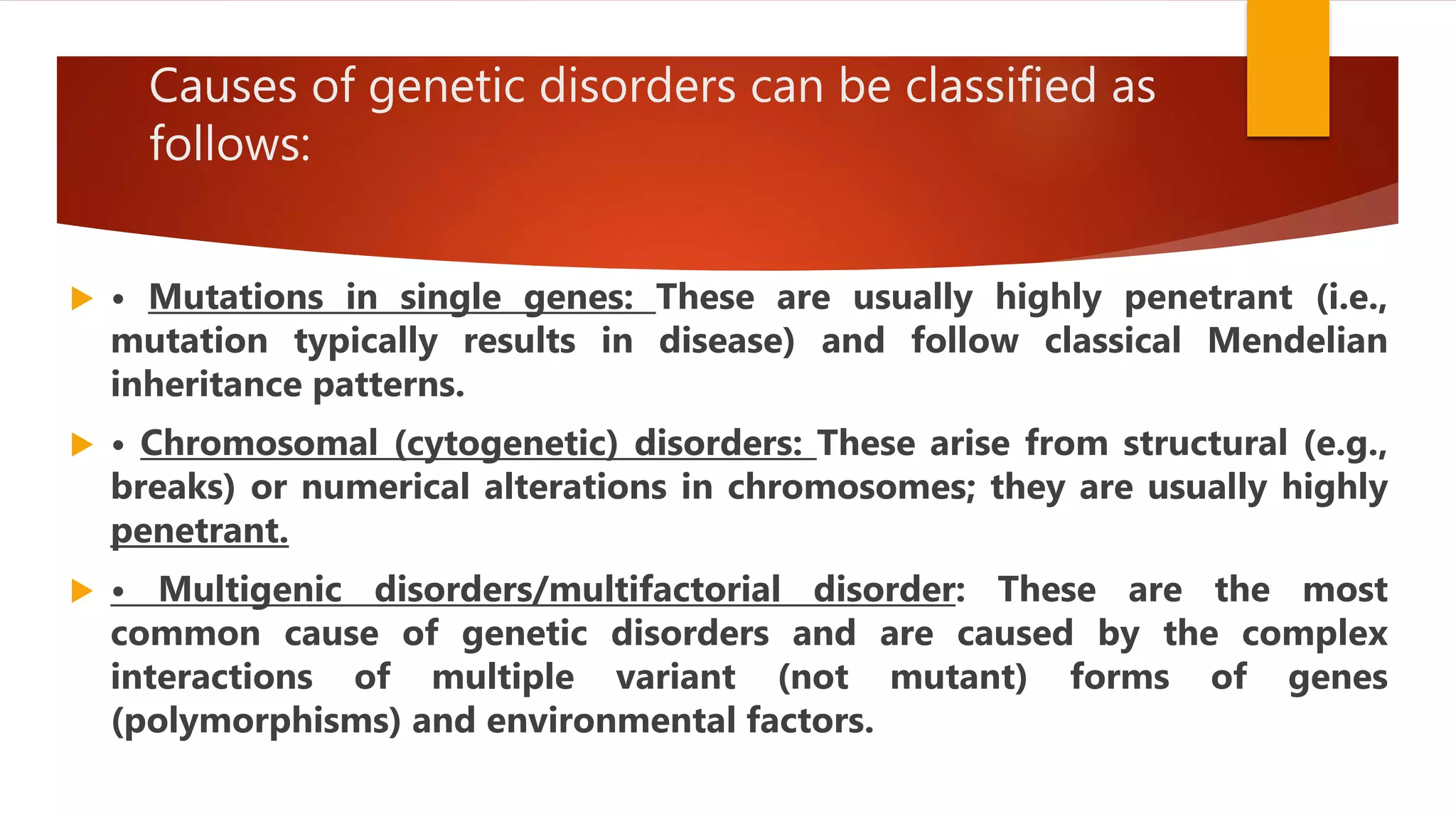 Diagnosis of genetic diseases | PPTX