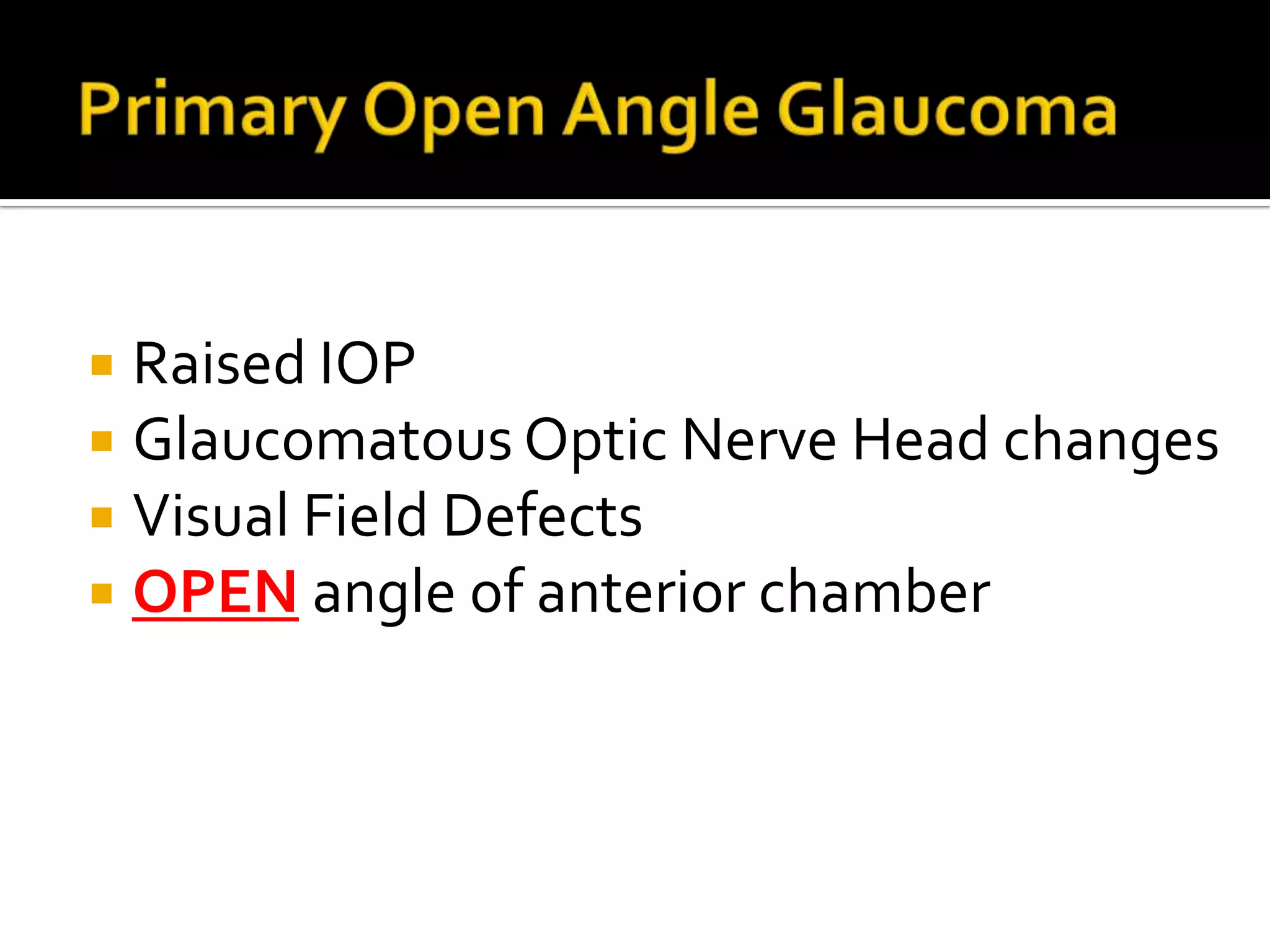 Diagnosis of glaucoma | PPTX