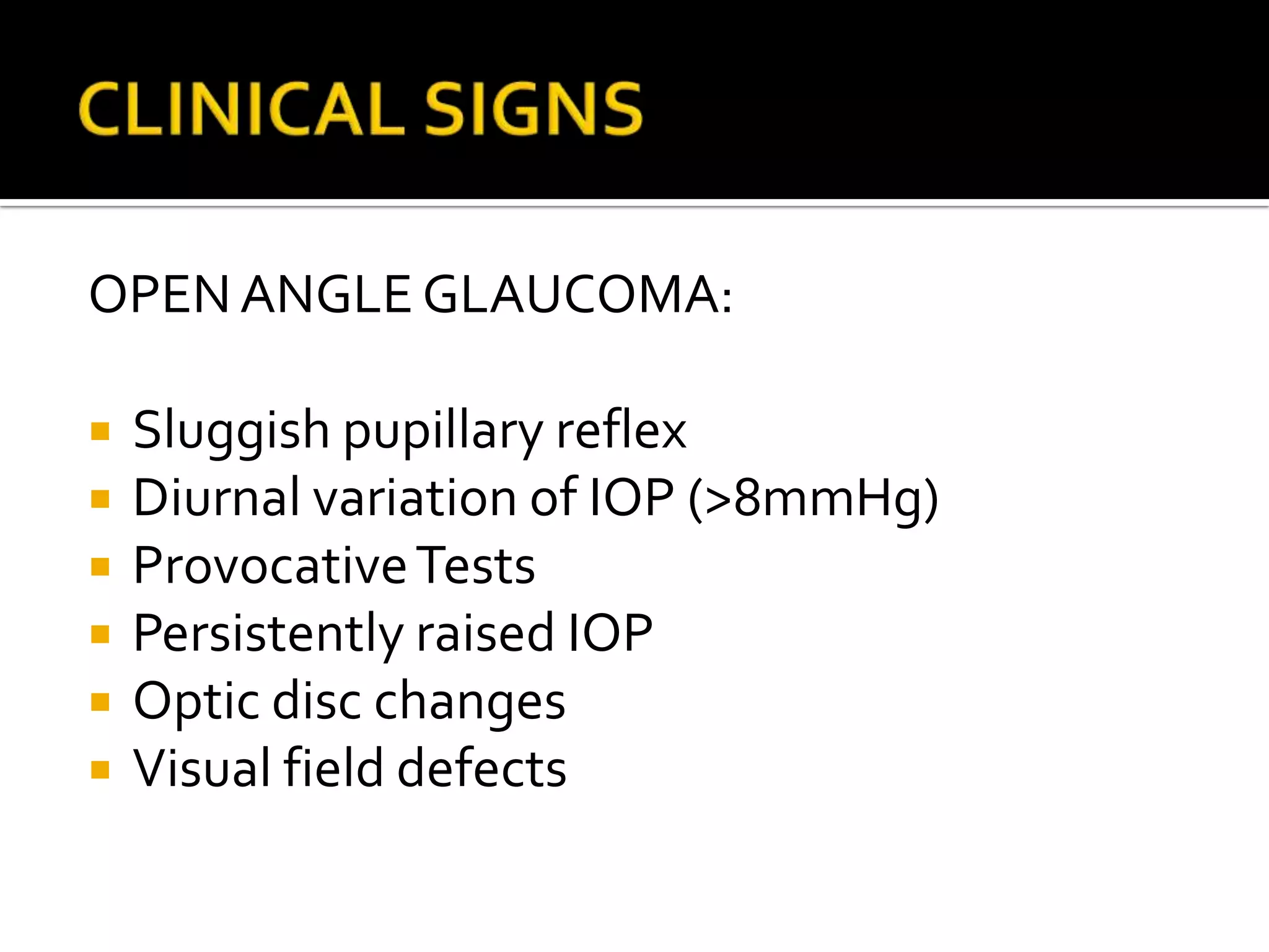 Diagnosis of glaucoma | PPTX