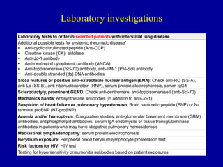 Presentation on "Diagnosis of ILD" | Jindal Chest Clinic | PPT