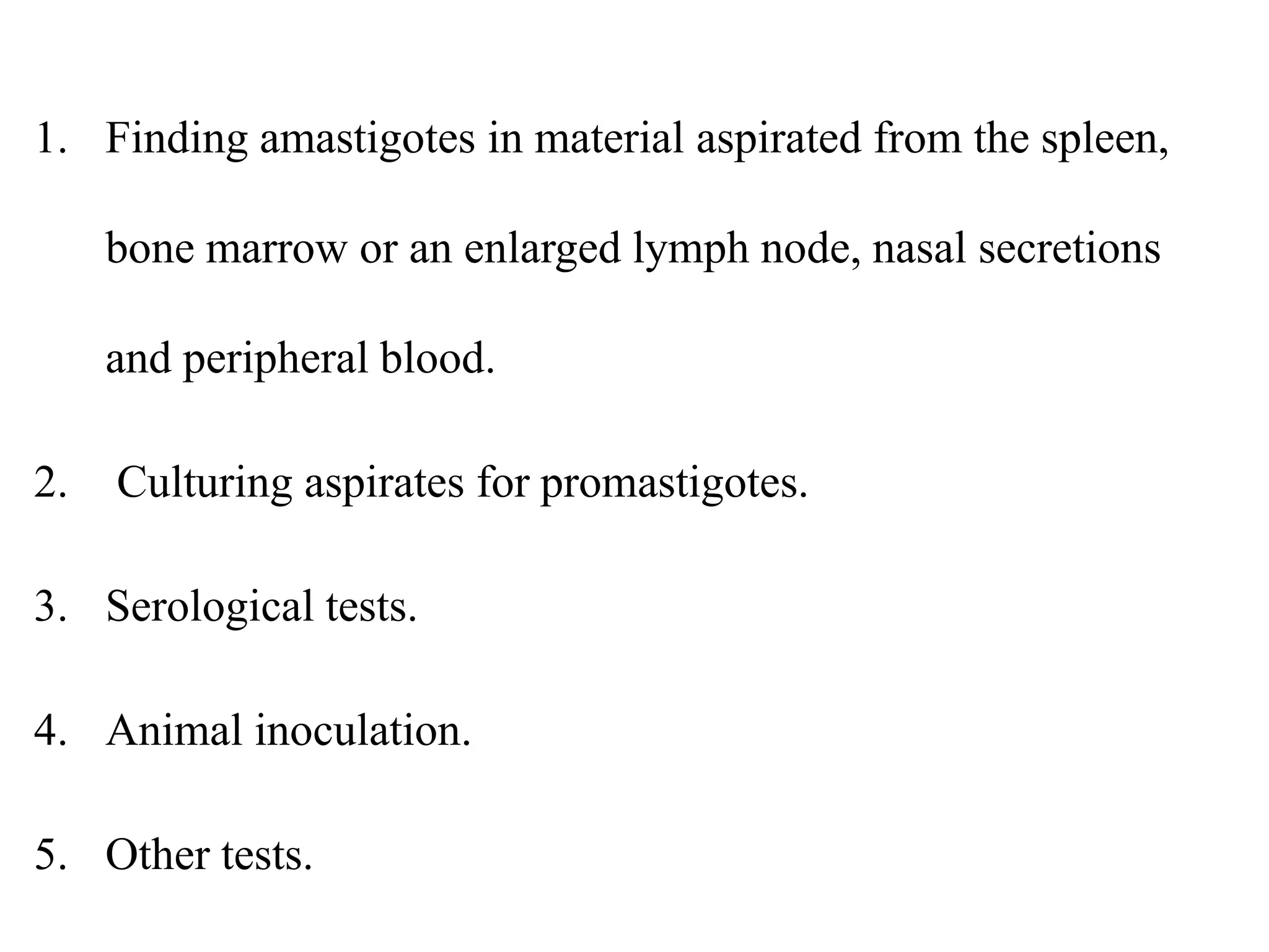 Diagnosis of leishmania parasite | PPSX