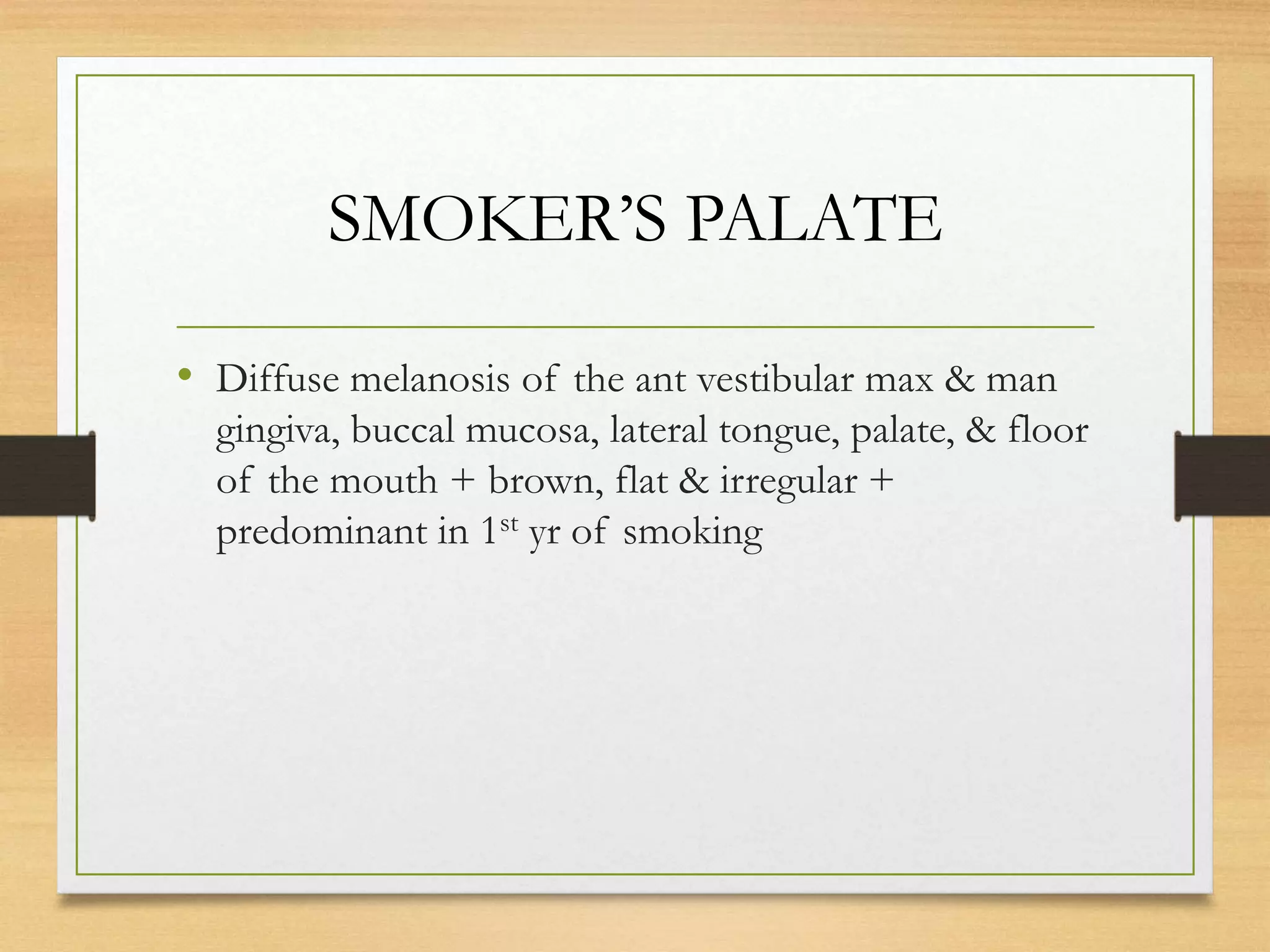 Diagnosis of pigmented lesions of oral cavity | PPTX