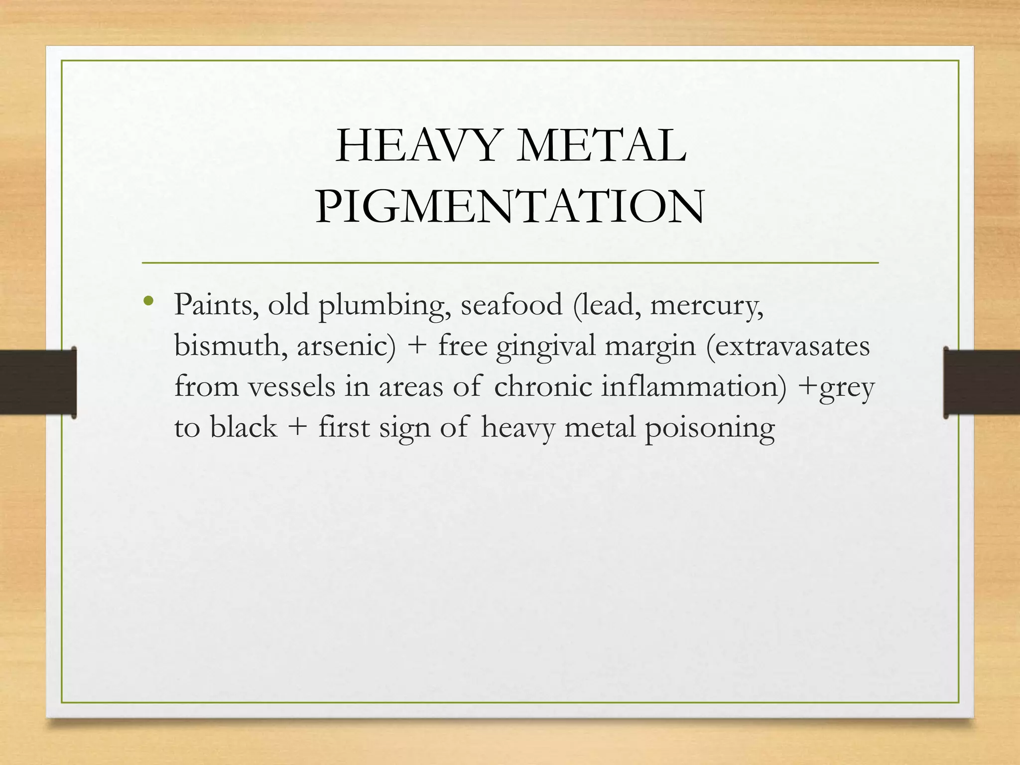 Diagnosis of pigmented lesions of oral cavity | PPTX