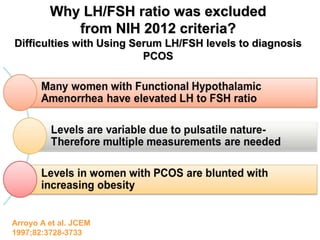 Diagnosis of polycystic ovary syndrome | PPT
