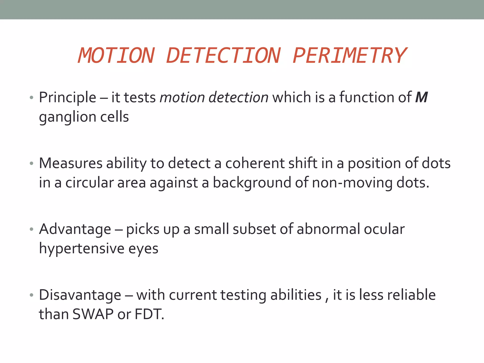 Diagnosis of pre perimetric glaucoma | PPTX