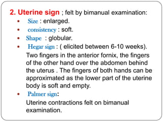 Diagnosis of pregnancy | PPTX